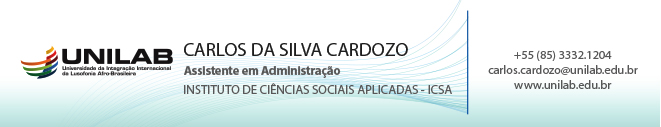 Assinatura de e-mail Unilab – CARLOS CARDOZO – Universidade da ...