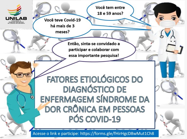 Colabore com a pesquisa sobre fatores etiológicos do diagnóstico de ... Colabore com a pesquisa sobre fatores etiológicos do diagnóstico de ...