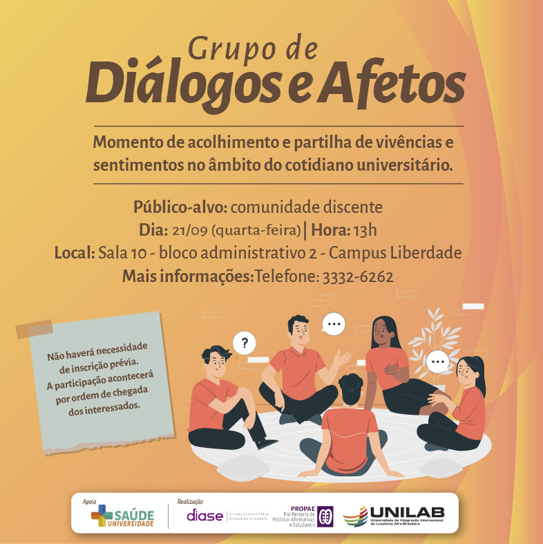 Diase/Propae promove o momento de acolhimento e partilha de vivências e ...