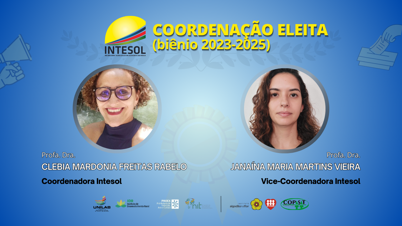 Eleita coordenação da Intesol para o biênio 2023-2025 – Universidade da ...