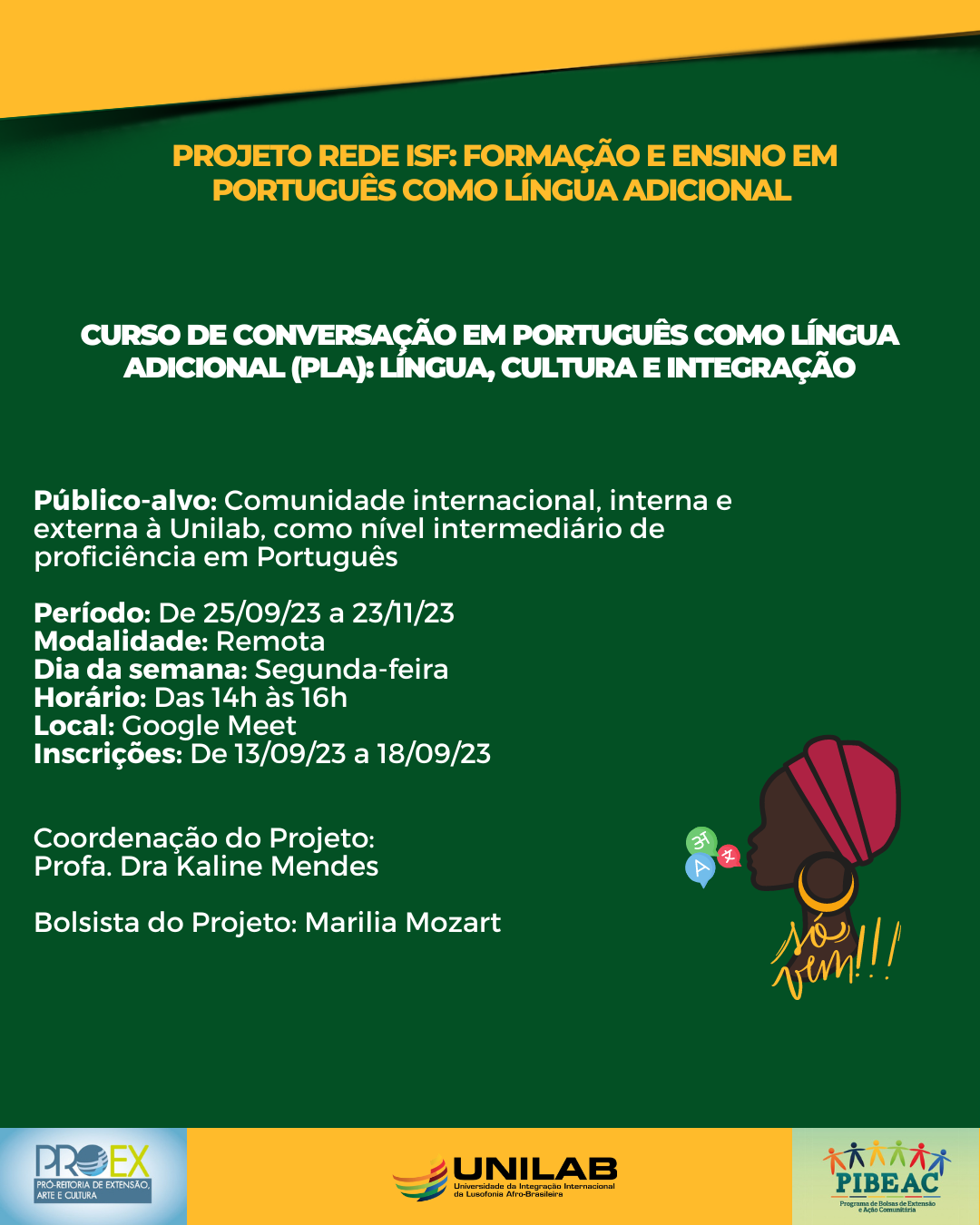 Curso on-line de Conversação em Português como língua adicional (PLA ...
